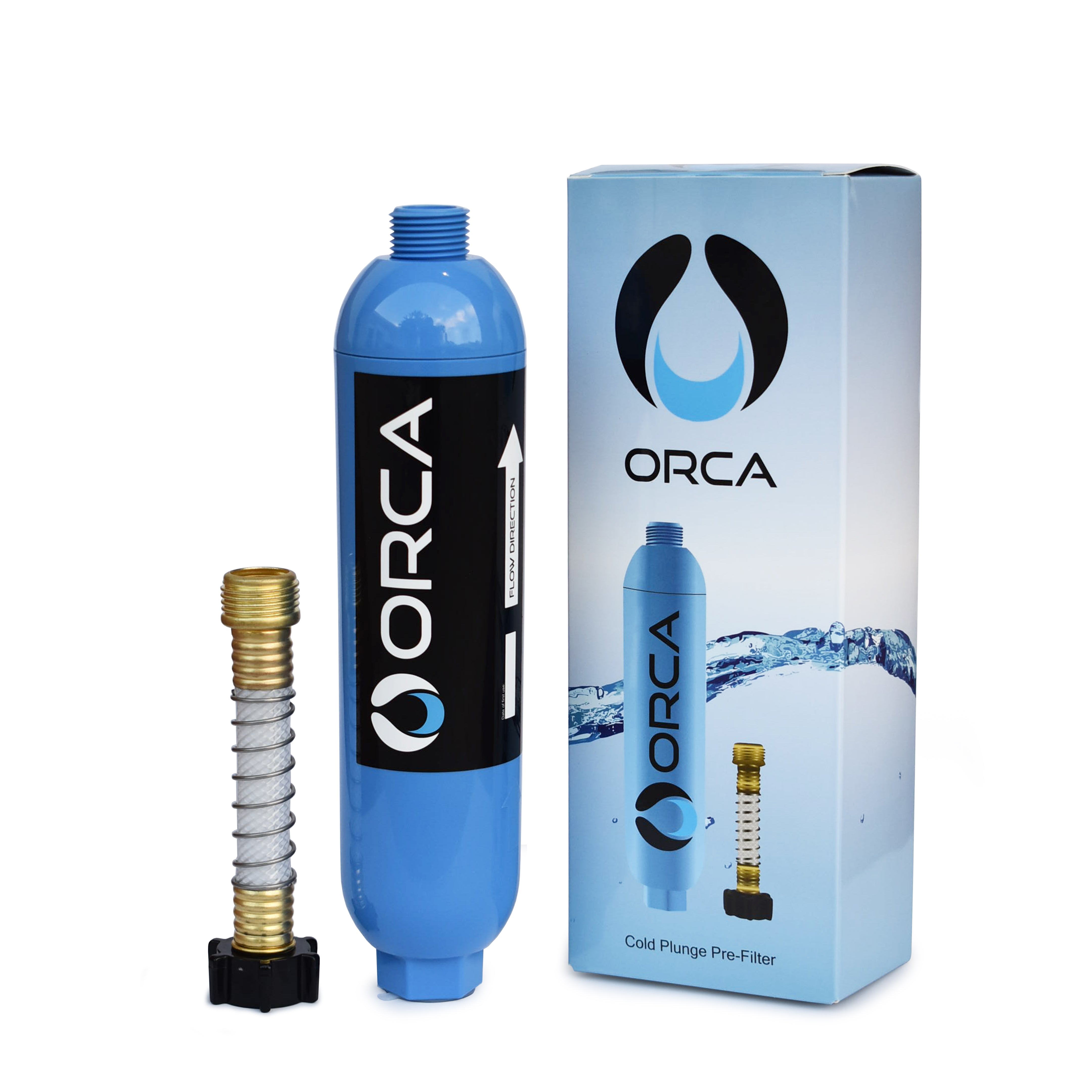 GARDEN HOSE FILTER CARBON PRE-FILTER FOR FILLING COLD PLUNGE TUB – ORCA ...